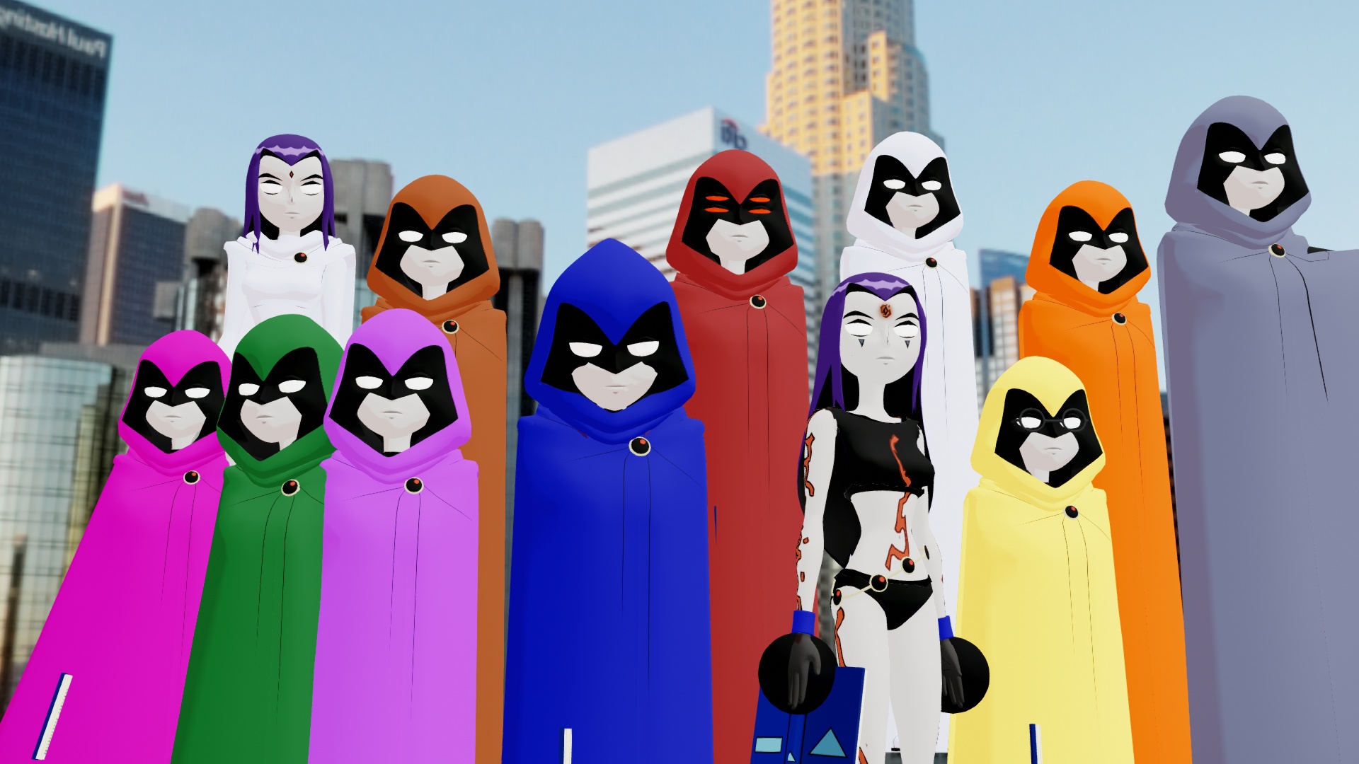 Teen Titans - Raven PACK MMD DL by lautaromero on DeviantArt