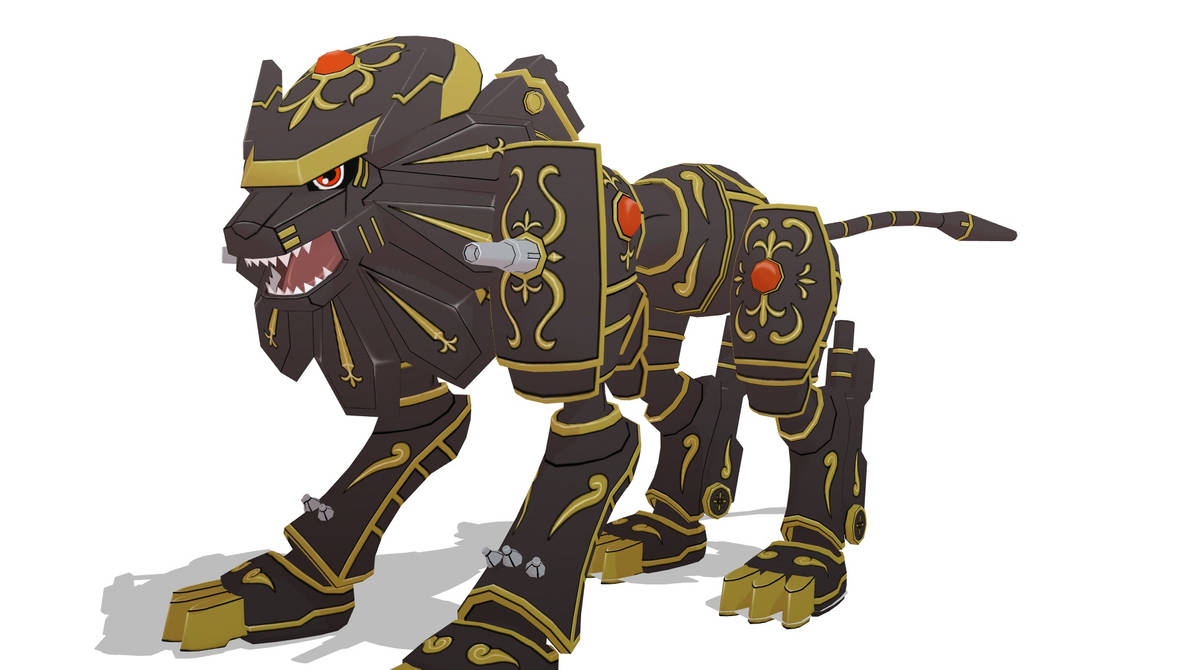 Digimon New Century - JagerLoweemon mmd dl by lautaromero on DeviantArt