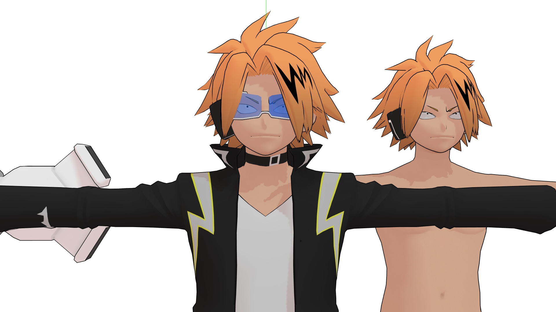 MHA Denki Kaminari mmd dl by lautaromero on DeviantArt