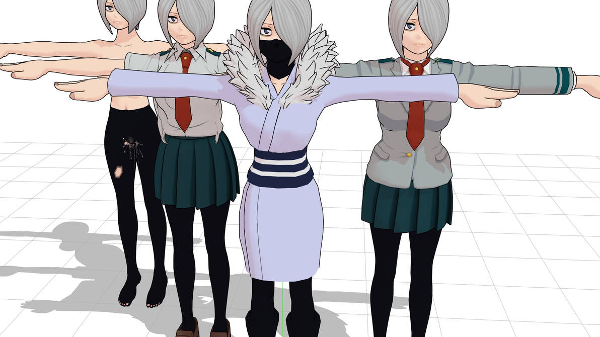 MHA Reiko Yanagi mmd dl by lautaromero on DeviantArt