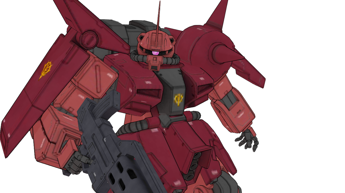 Zaku III Custom (GAW) mmd dl by lautaromero on DeviantArt