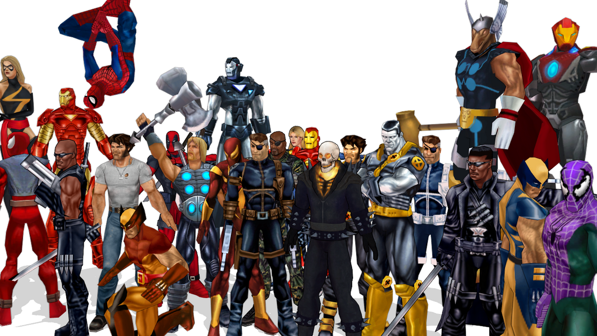 Marvel Ultimate Alliance Mmd Pack Dl by lautaromero on DeviantArt