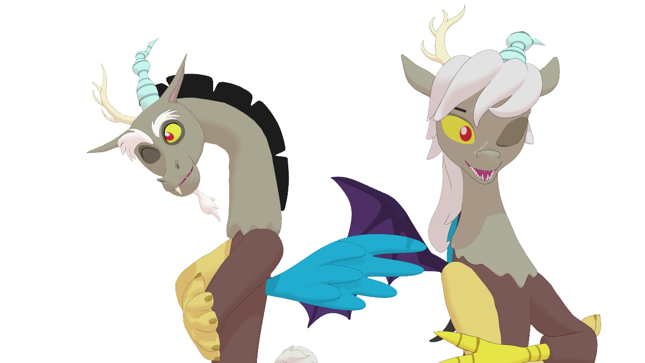 Discord And Eris Mmd Dl by lautaromero on DeviantArt