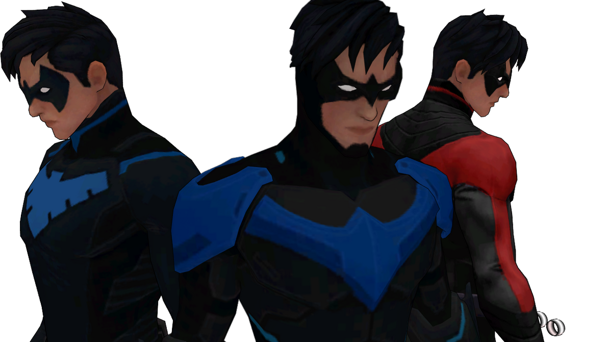 Nightwing Mmd Dl by lautaromero on DeviantArt