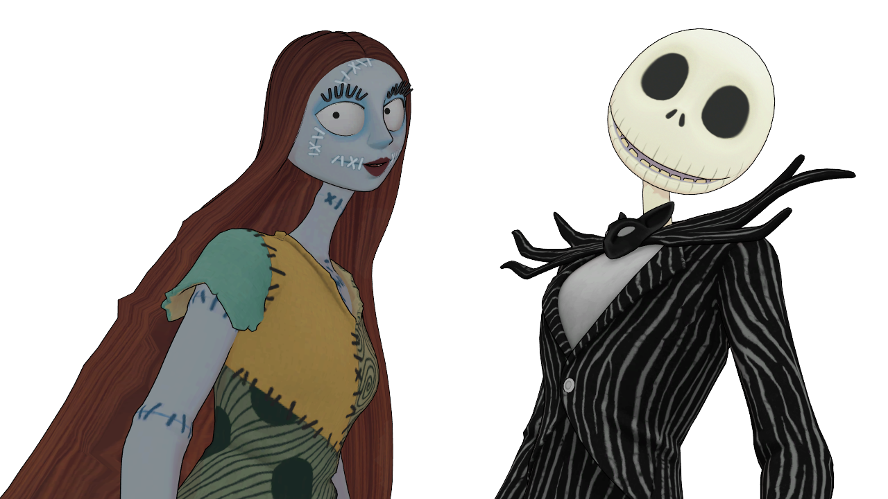Jack Skeleton Y Sally Mmd Dl by lautaromero on DeviantArt
