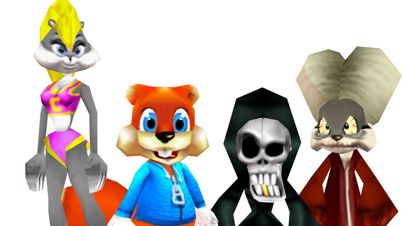 Conker's Bad Fur Day mmd dl by lautaromero on DeviantArt
