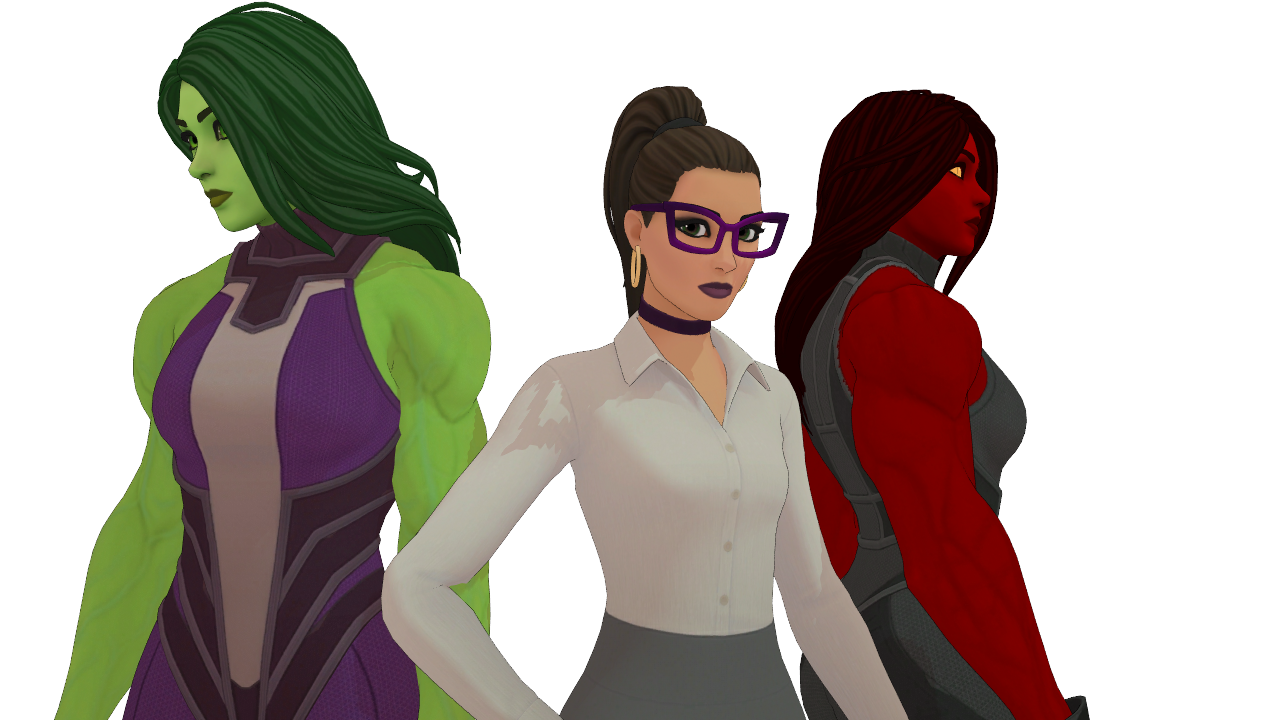 She Hulk Mmd Dl by lautaromero on DeviantArt