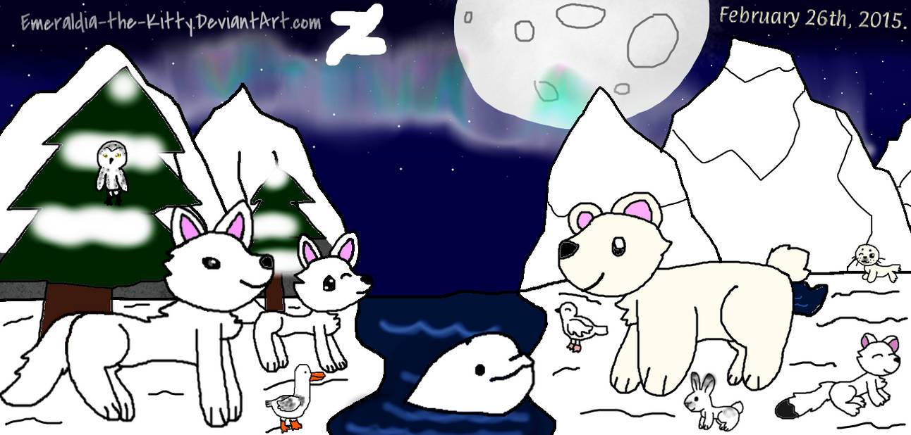 The Alaska and the Arctic by Carol-the-Cat on DeviantArt