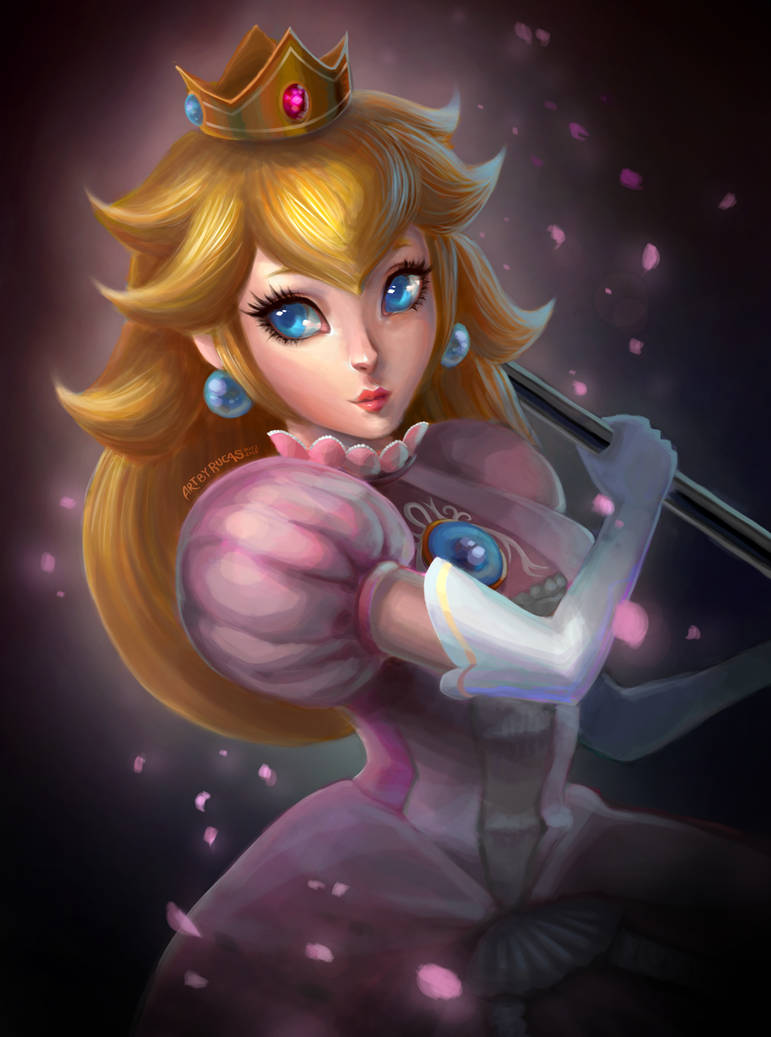 Princess Peach - Super Smash Bros 4 by lucasblahblah on DeviantArt