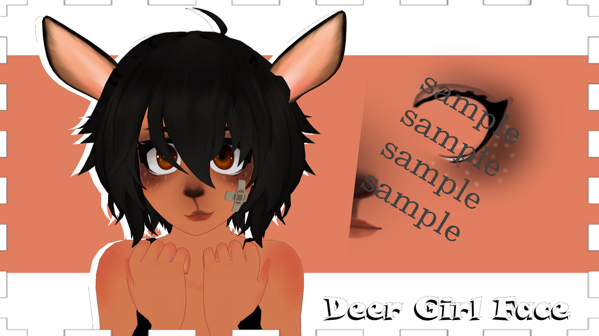 deer face texture - Nimu +Download by Official-KiwiKins on DeviantArt