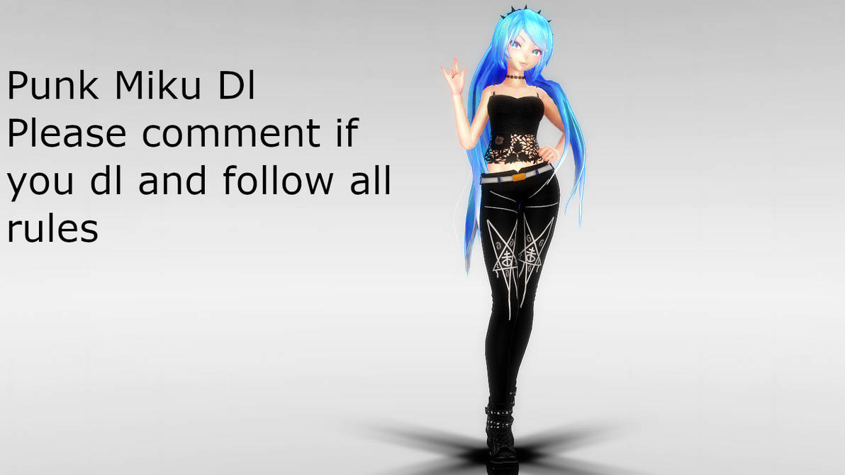 Punk Miku DL by Lillidblack on DeviantArt