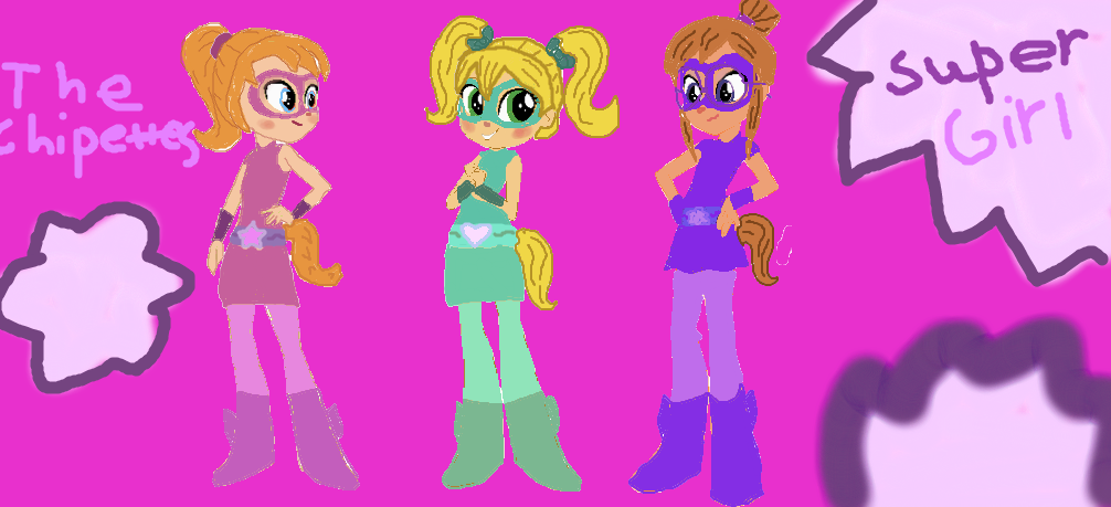 The Chipettes - Super Girls by SuperGirlDeyonah on DeviantArt