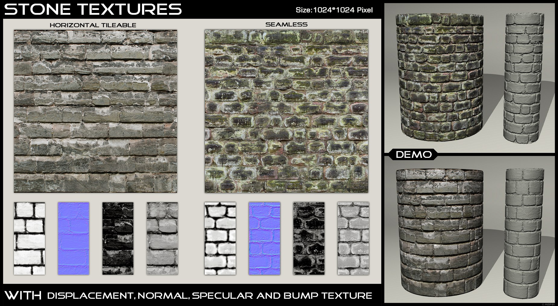 Stone Textures- 1 by AGF81 on DeviantArt