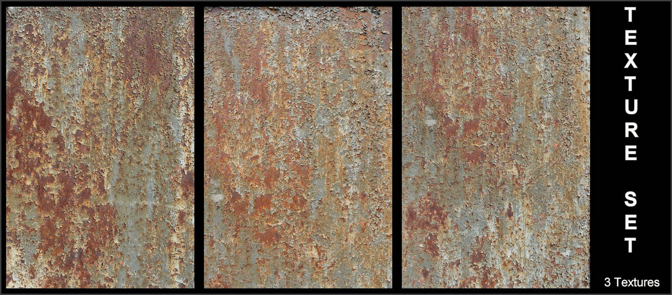 Texture Set - Rusty Metal by AGF81 on DeviantArt