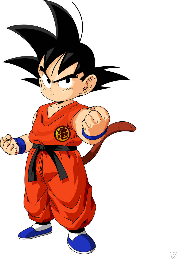 Kid Goku by Zepheral on DeviantArt