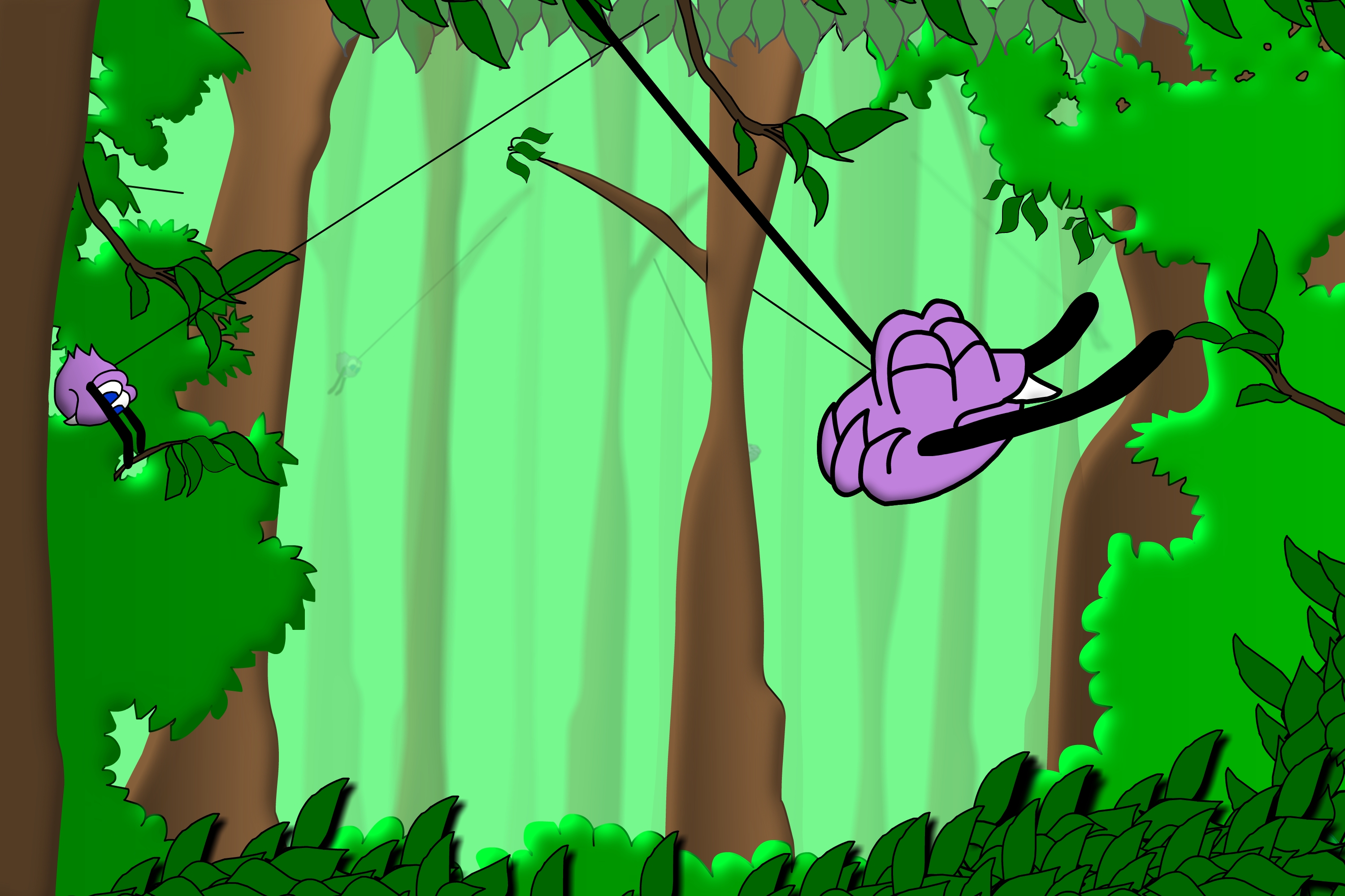 Windy Day Animation by Hollys-Critters on DeviantArt