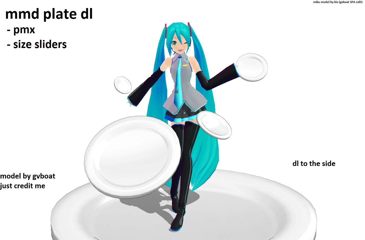 [MMD DL] Plate by GVBOAT on DeviantArt
