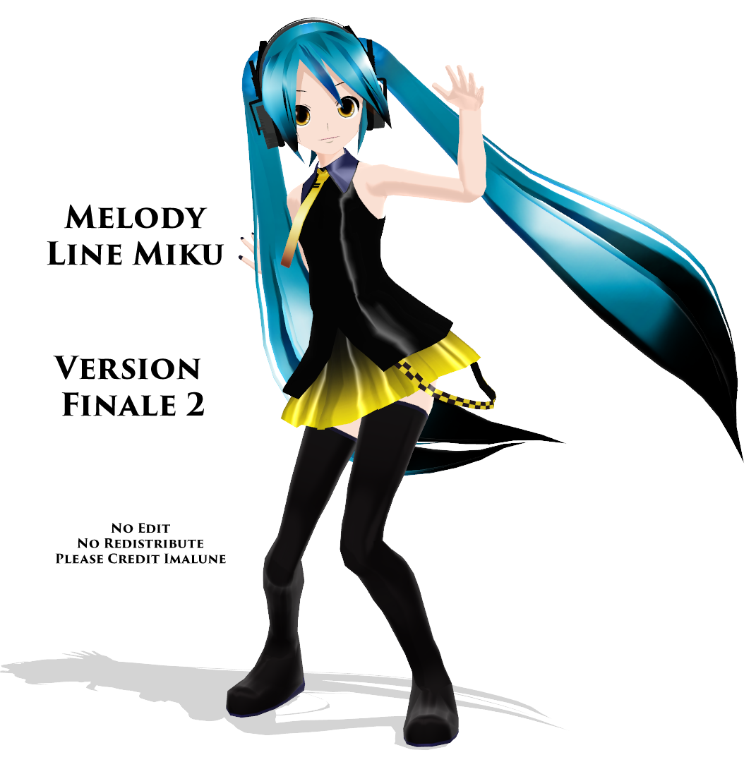 Melody Line Miku Finale Version [Download] by Imalune on DeviantArt