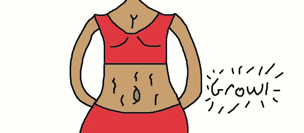 Stomach Growl doodle by Oddball01 on DeviantArt