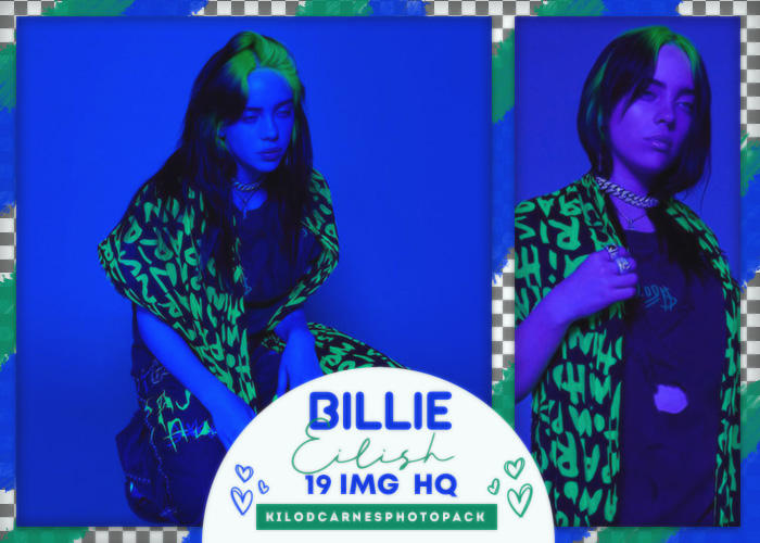 Photopack 3322 ~ Billie Eilish by rarephotopackss on DeviantArt