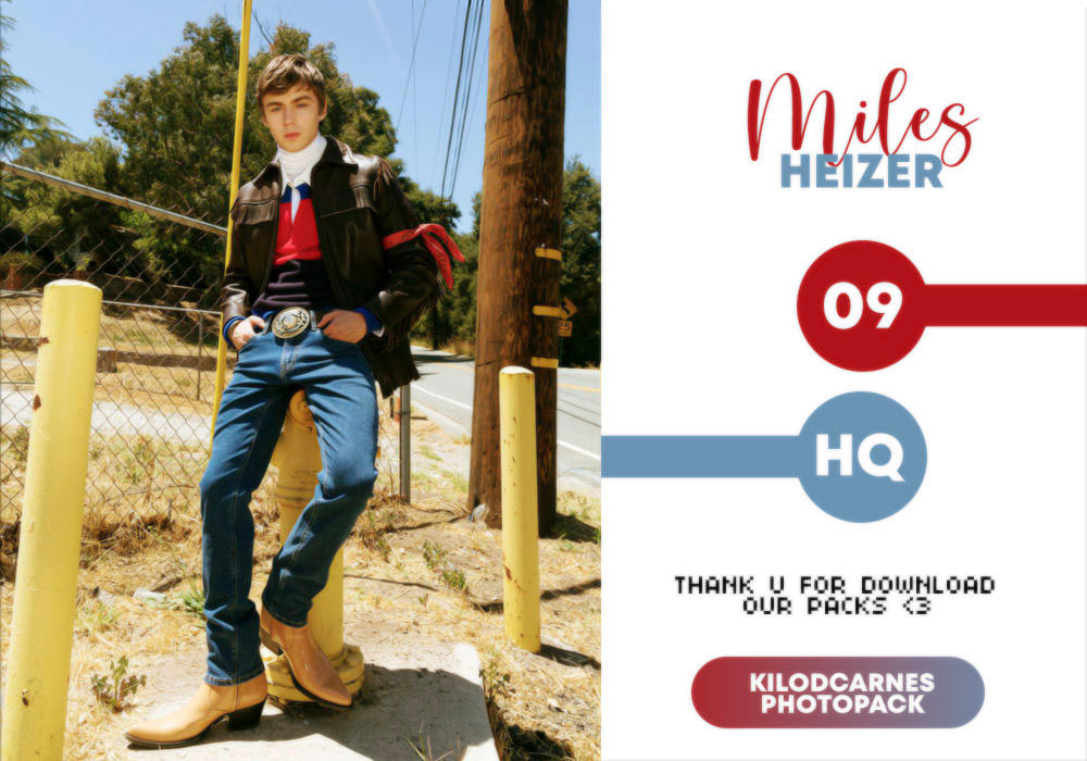Photopack 5306 ~ Miles Heizer by rarephotopackss on DeviantArt