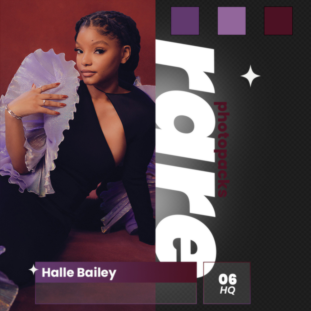 Photopack 7477 ~ Halle Bailey by rarephotopackss on DeviantArt