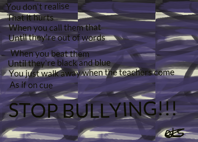 Poem Bullying by Elseline34 on DeviantArt