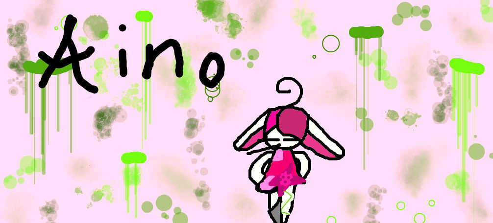 My only flower oc name is Aino by GreenSlimepuppy on DeviantArt