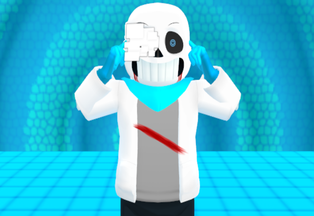 Underswap geno sans model dl by 15blue on DeviantArt