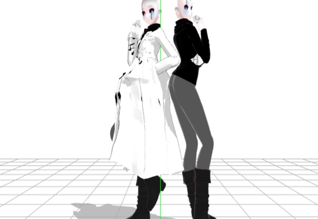 Mmd Girl Gaster Base Dl by 15blue on DeviantArt