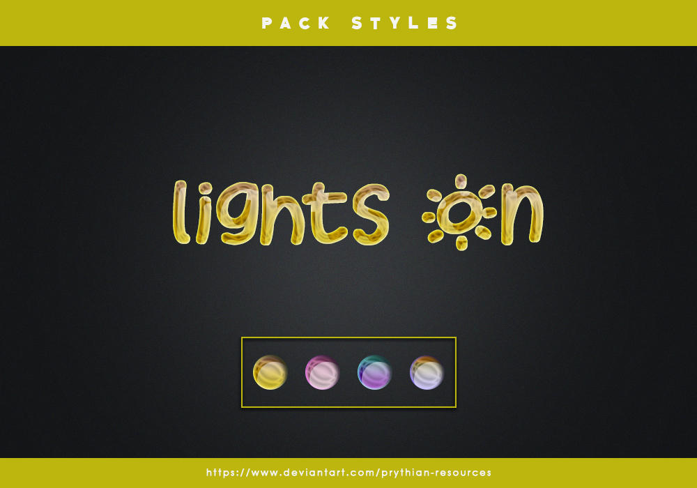 LIGHTS ON Styles by prythian-resources on DeviantArt