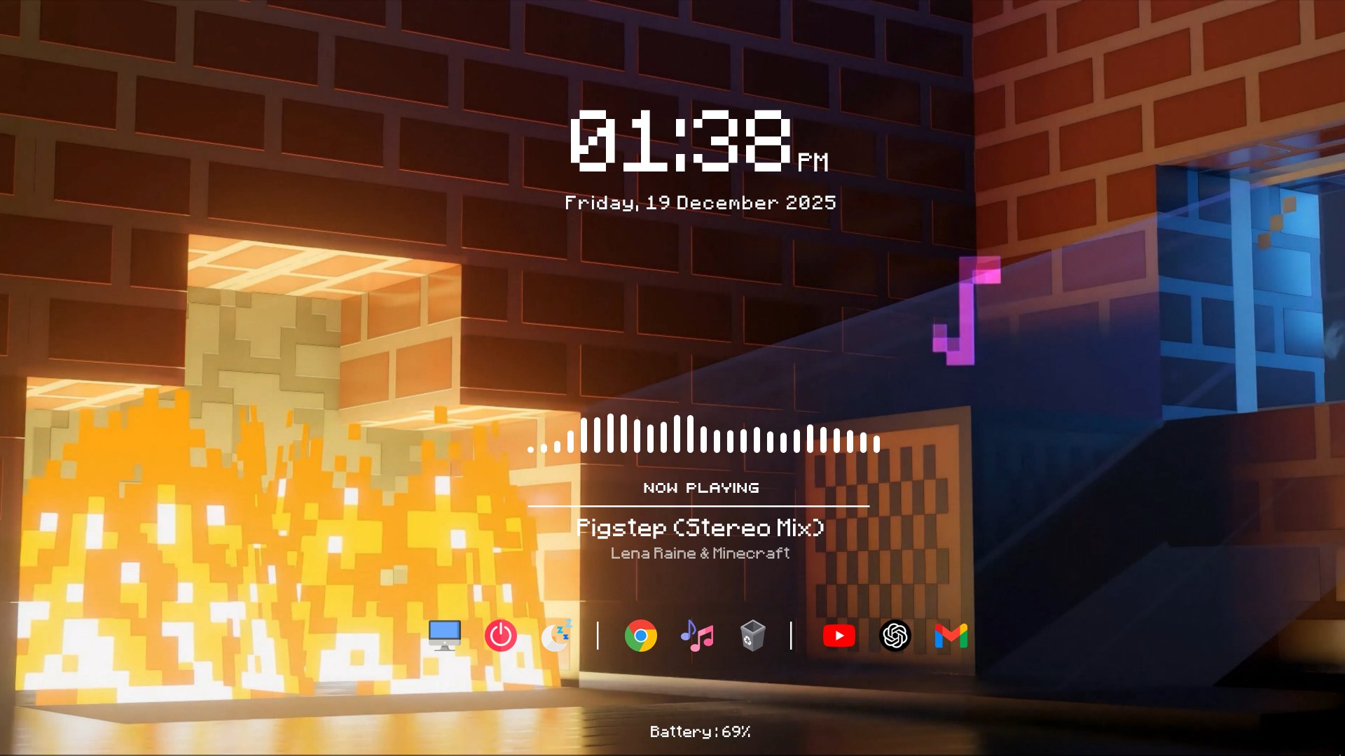 Minecraft Rainmeter Setup by aohiocawhda on DeviantArt
