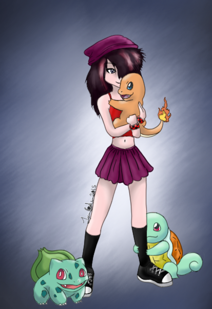 Pokemon Trainer- Emo Girl by ChickenRaiser95 on DeviantArt
