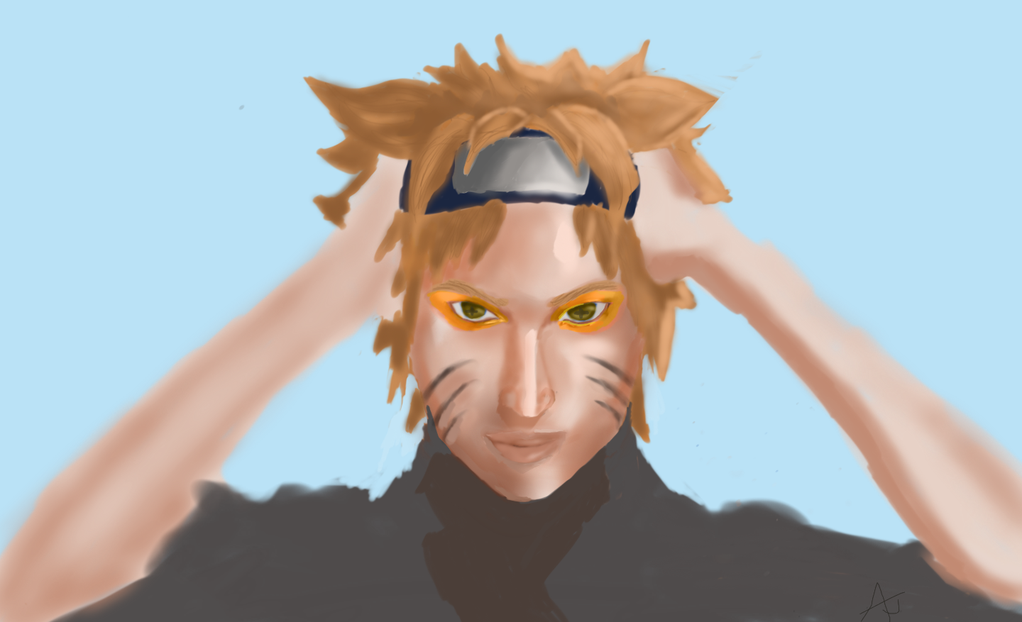 Alternate version naruto sketch by ajckx on DeviantArt