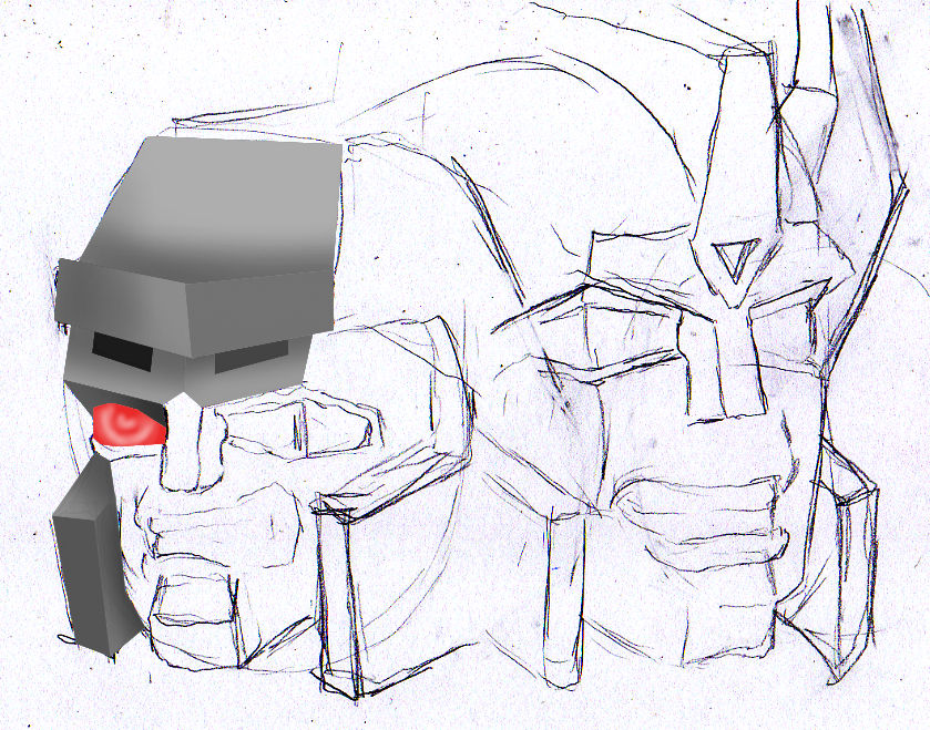 the birth of GALVATRON WIP1 by magigrapix on DeviantArt
