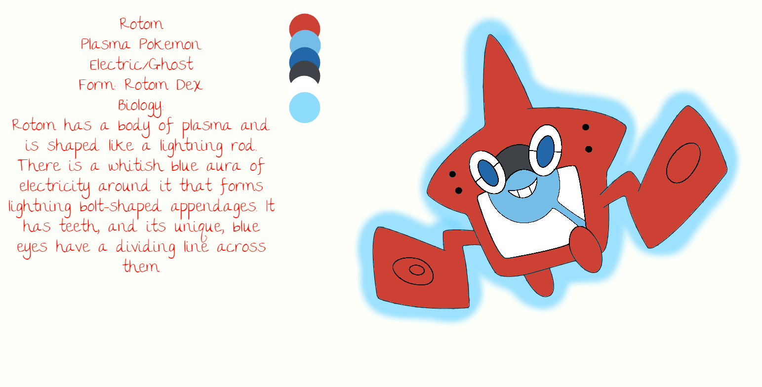 Rotom Dex by Raven-Sharon on DeviantArt