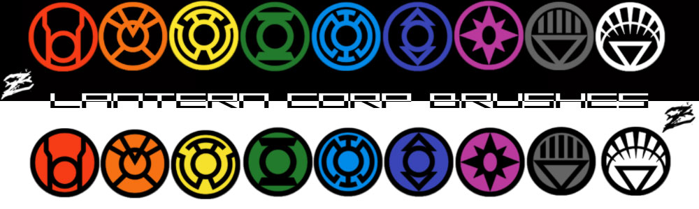 Lantern Corp brush set by ZanderYurami on DeviantArt