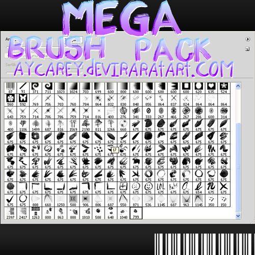 Brush Pack by Aycarey on DeviantArt