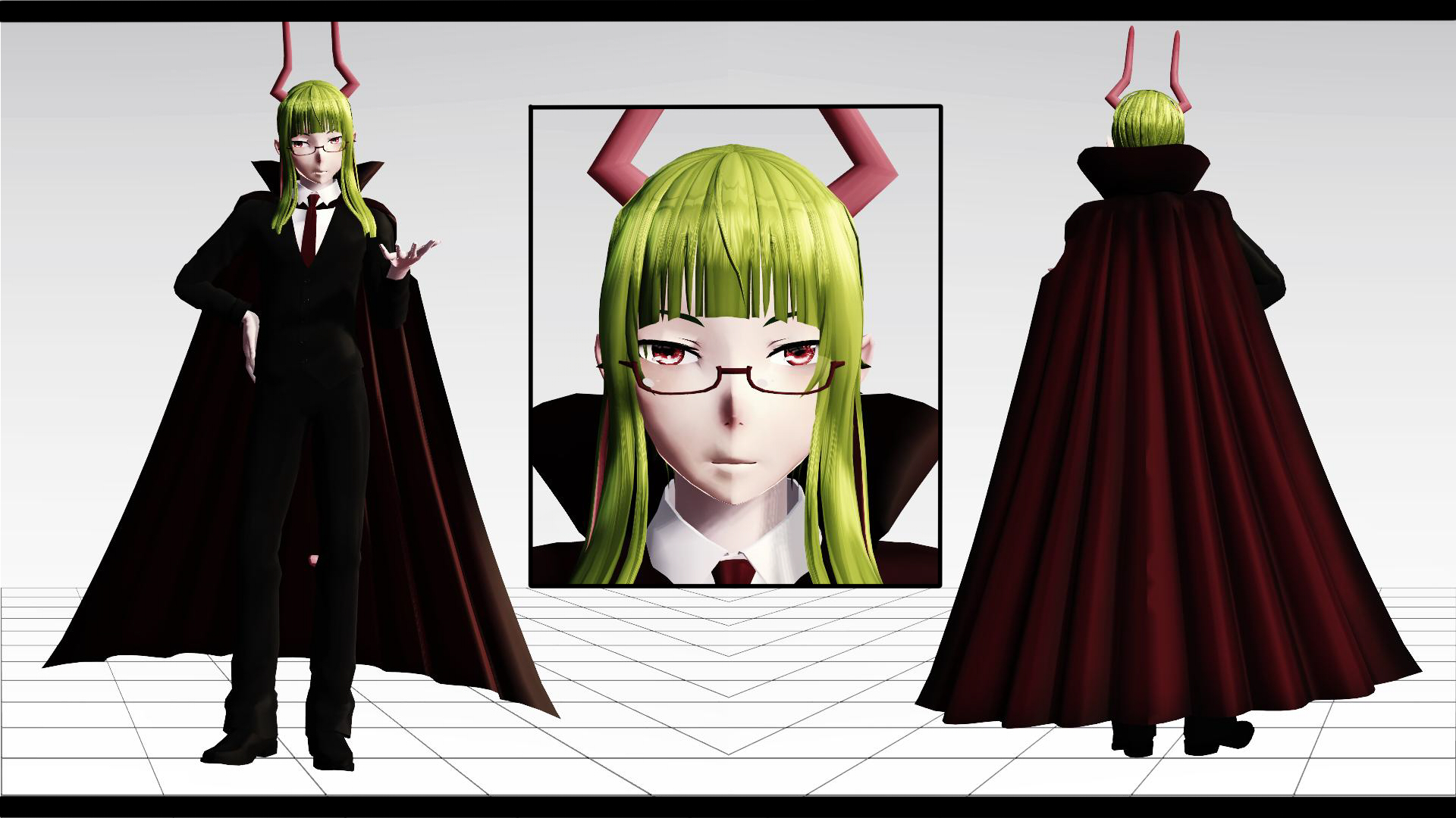 (MMD The Gray Garden + DL) Yosaflame by Morionchik on DeviantArt