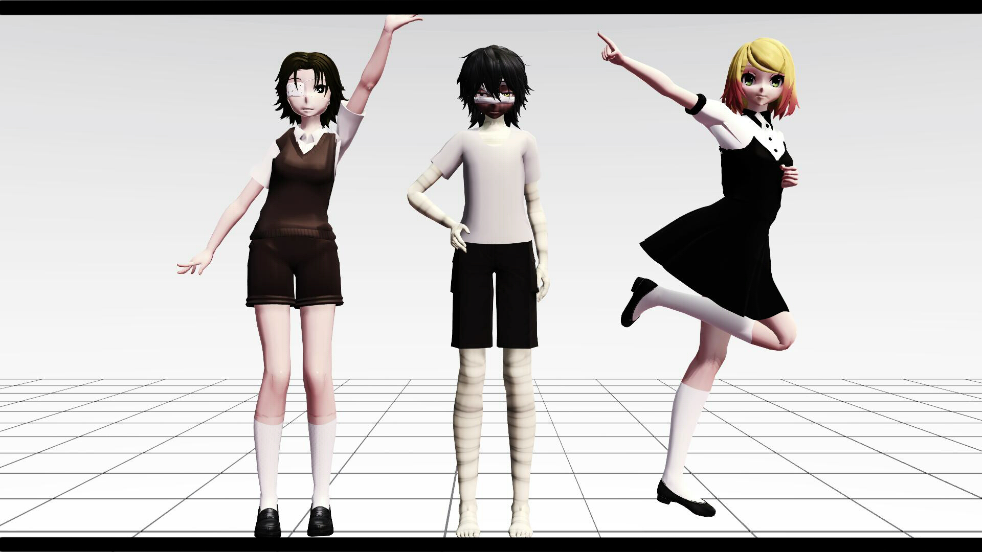 (MMD Satsuriku no Tenshi + DL) children by Morionchik on DeviantArt