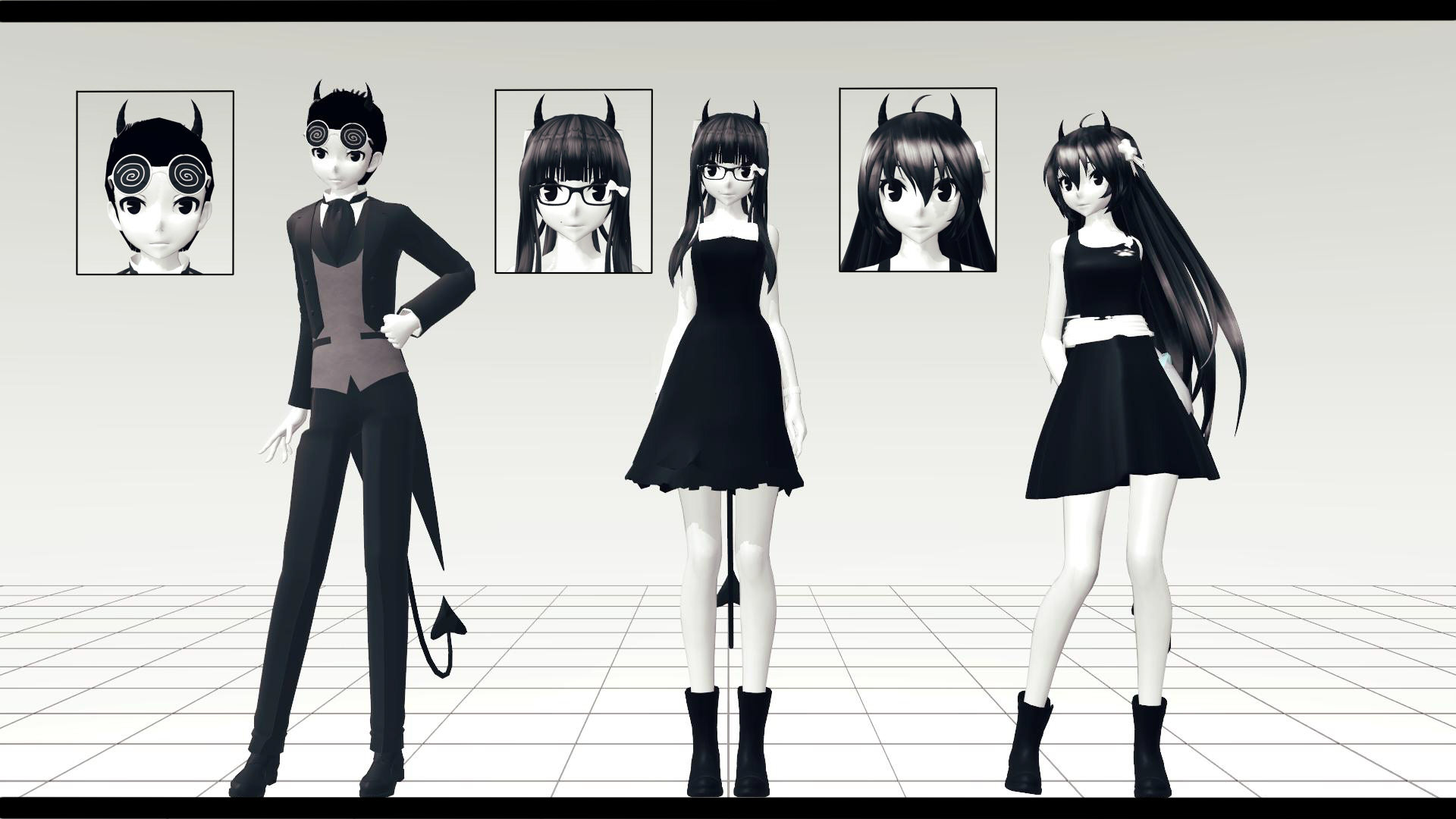 (MMD + DL) OR3O, Kathy-chan, djsmell by Morionchik on DeviantArt