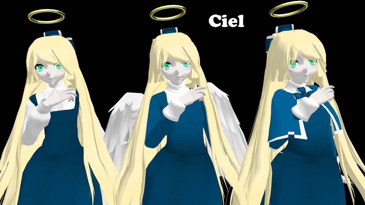 (MMD TGG + DL) Ciel by Morionchik on DeviantArt