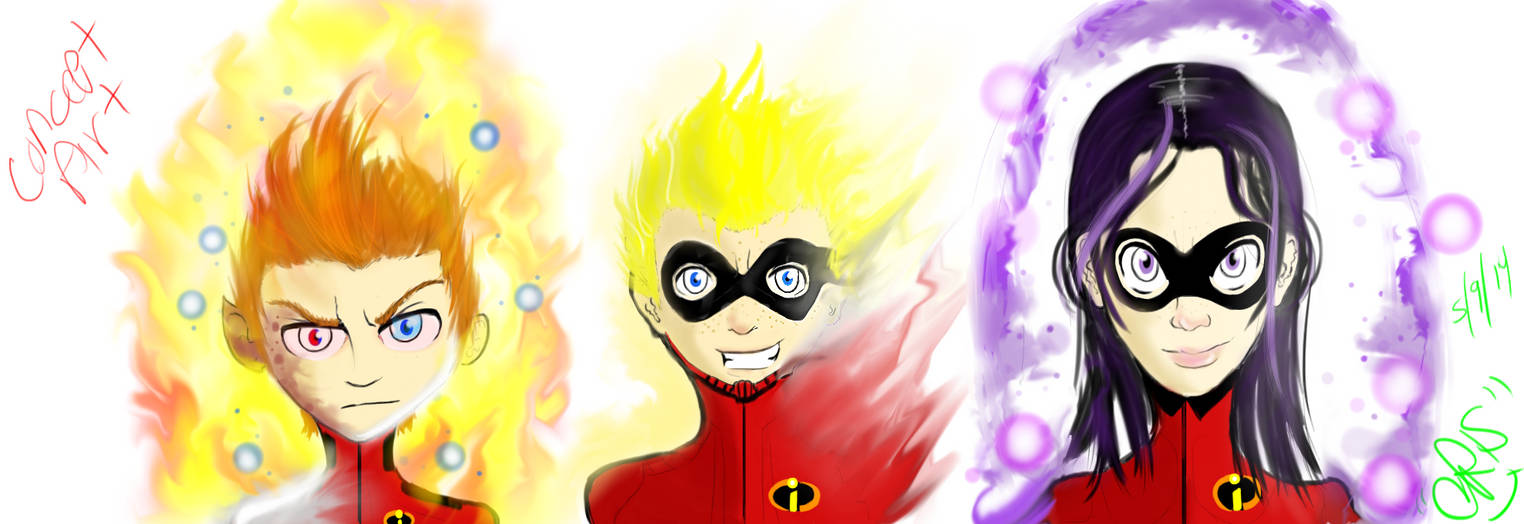 THE INCREDIBLES concept art by criszamoraj693 on DeviantArt