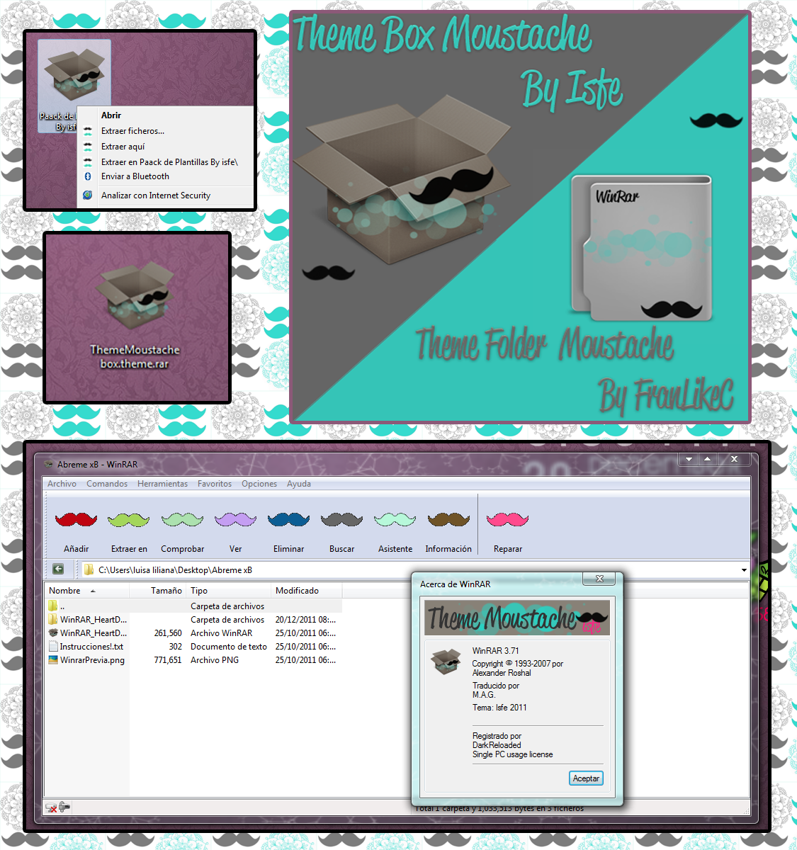 Winrar Theme Moustache Box by graficobymitde on DeviantArt
