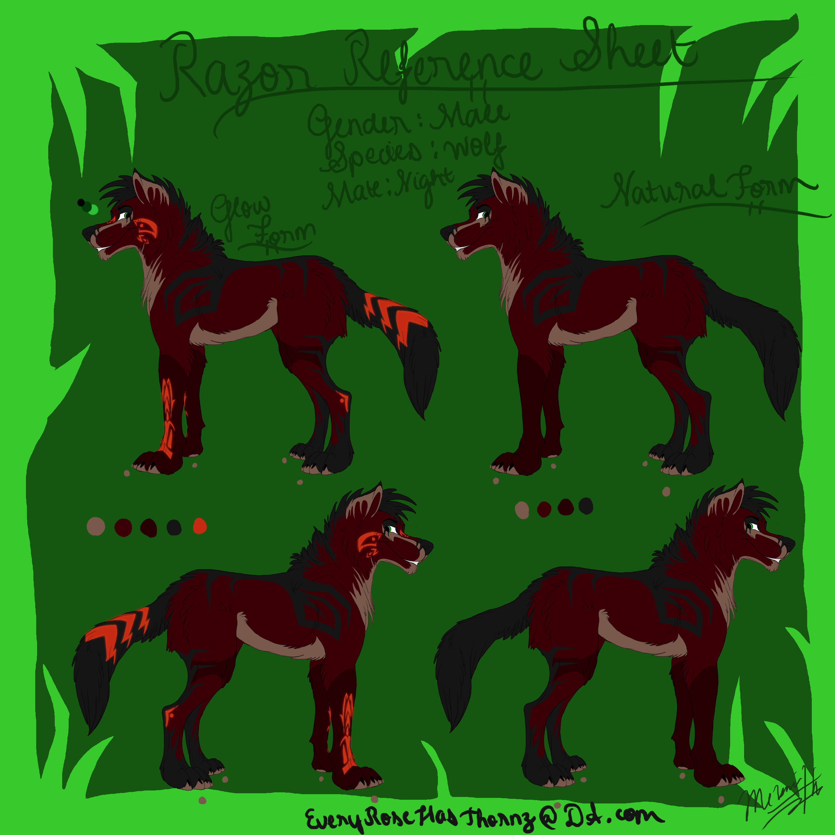 Razor Reference Sheet 2013 by EveryRoseHasThornz on DeviantArt