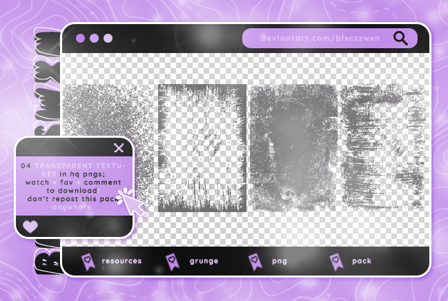 transparent grunge textures (png pack) by blxczswxn on DeviantArt