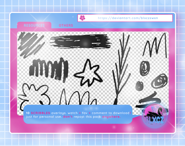 scribbles / doodles #02 (png pack) by blxczswxn on DeviantArt