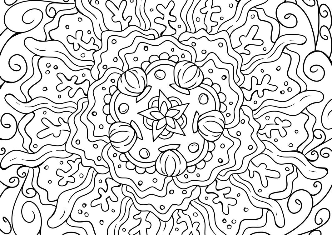 Mandala No. 19 - Free to Use by ZaryaKiqo on DeviantArt