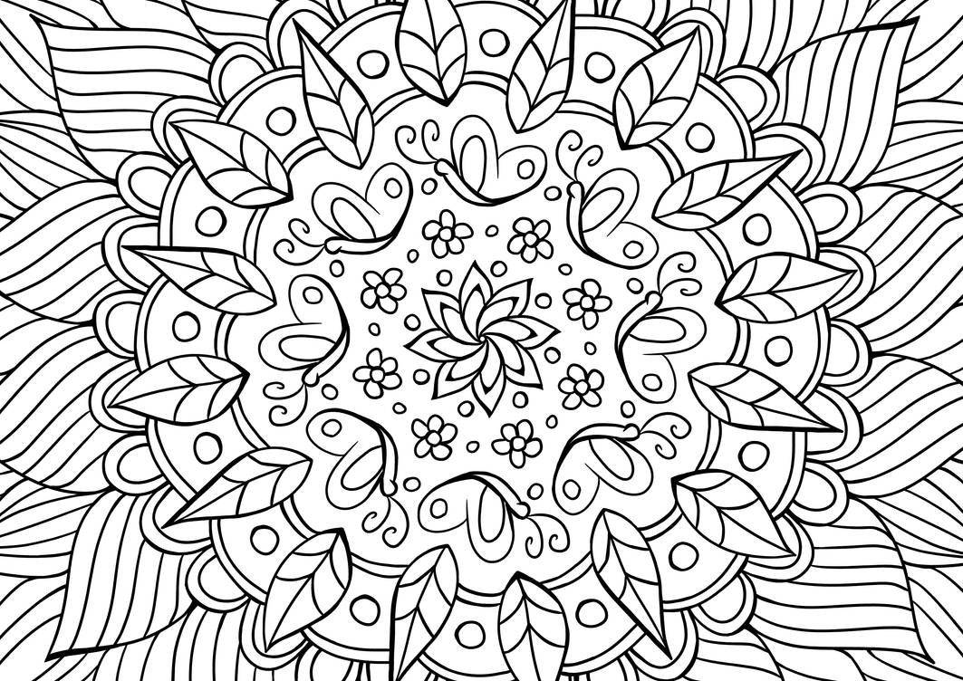 Mandala No. 24 - Free to Use by ZaryaKiqo on DeviantArt