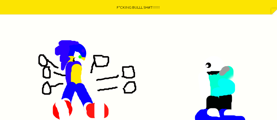 Sonic is going INSANE! by sans3333333 on DeviantArt